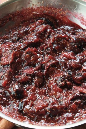 Easy Maple Fig Mint Jam » The Whole Serving