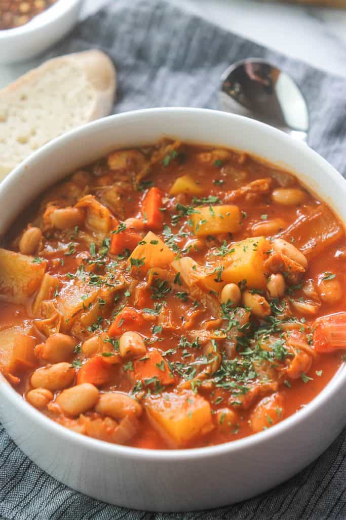 Quick and Easy One-Pot Vegetable Soup (Comfort Food) » The Whole Serving