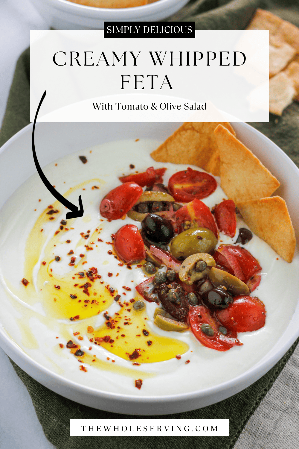 Quick and Easy Whipped Feta » The Whole Serving